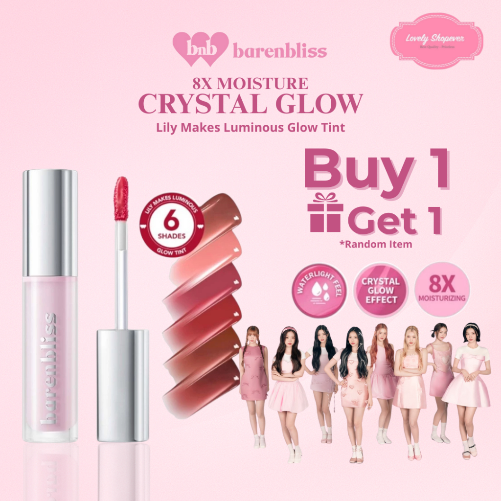 Jual BNB barenbliss Lily Makes Luminous Glow Tint | Lip tint ...