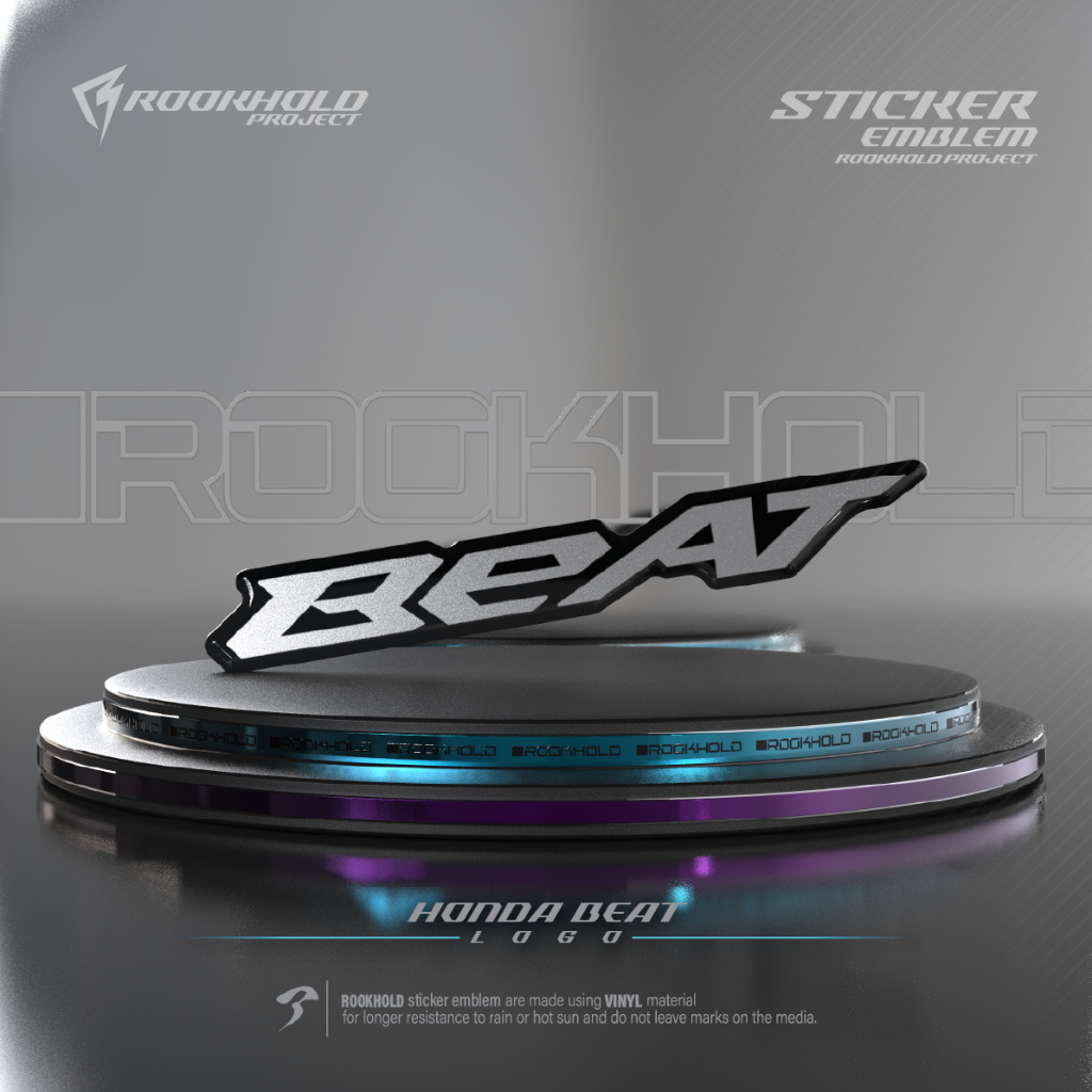 Jual Stiker Timbul Beat Logo | Emblem Beat | Badge Honda Beat | Shopee ...