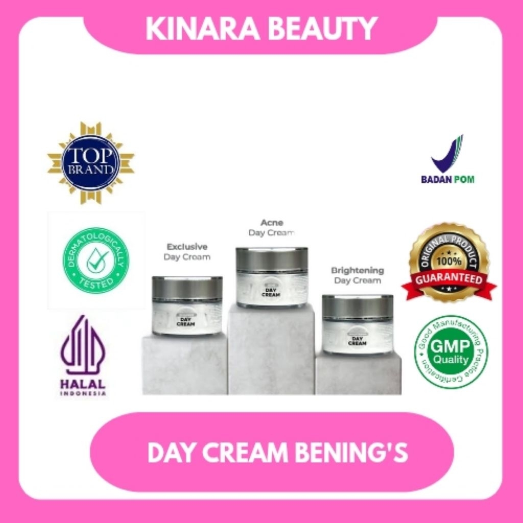 Jual DAY CREAM BENING'S SKINCARE BY DR OKY PRATAMA / BENING'S CLINIC ...