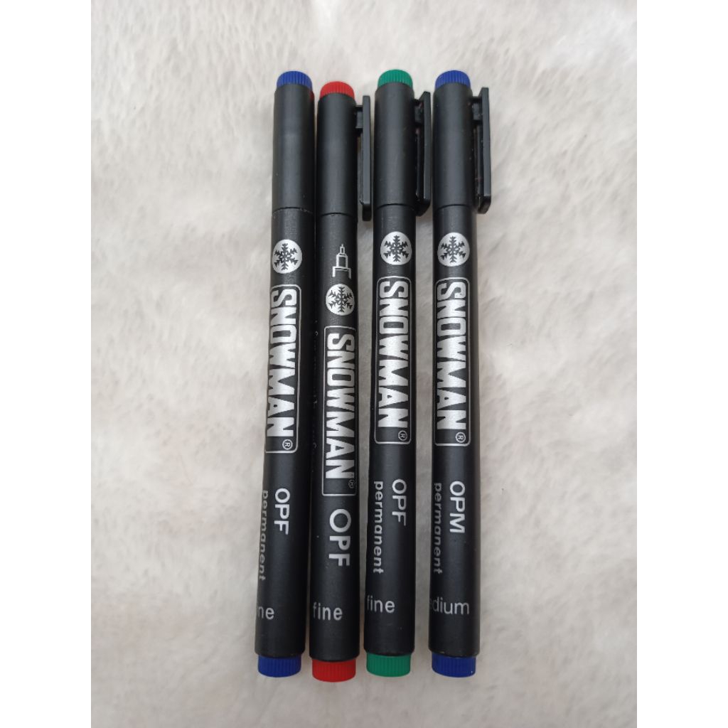 Jual Snowman ohp marker spidol permanen | Shopee Indonesia