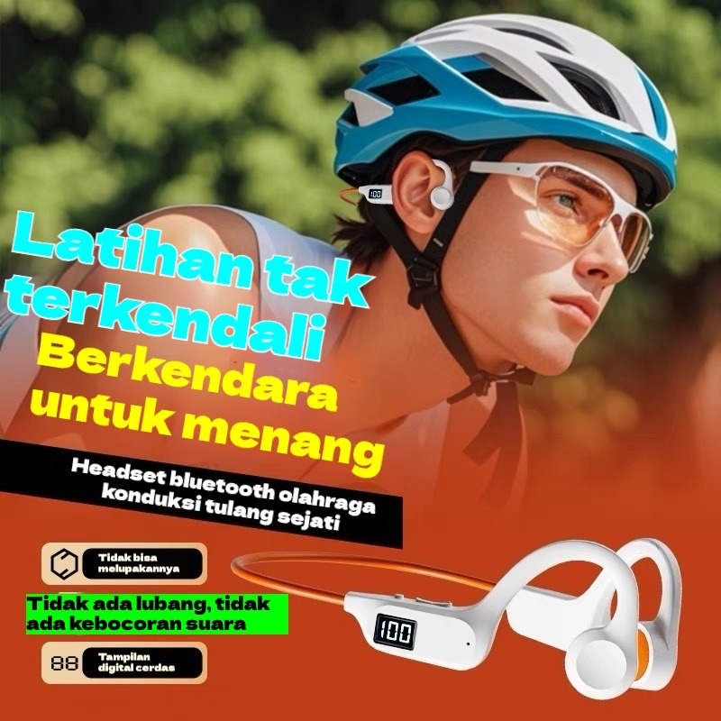 Jual Headset Bluetooth untuk Konduksi Tulang/Headset Olahraga Nirkabel ...