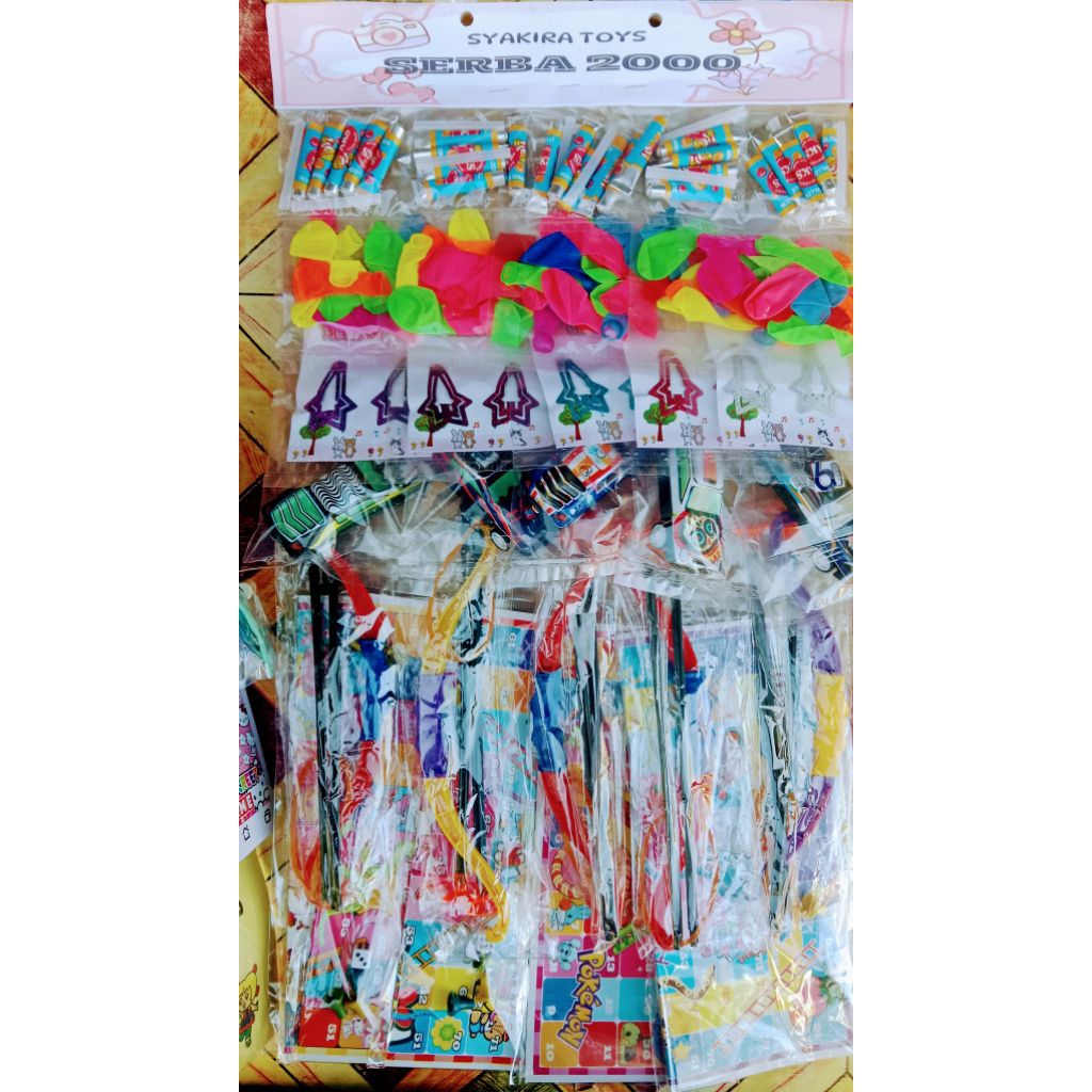 Jual MAINAN RENCENG SERBA 2000/MAINAN TITIP WARUNG/ISI 30pc | Shopee ...