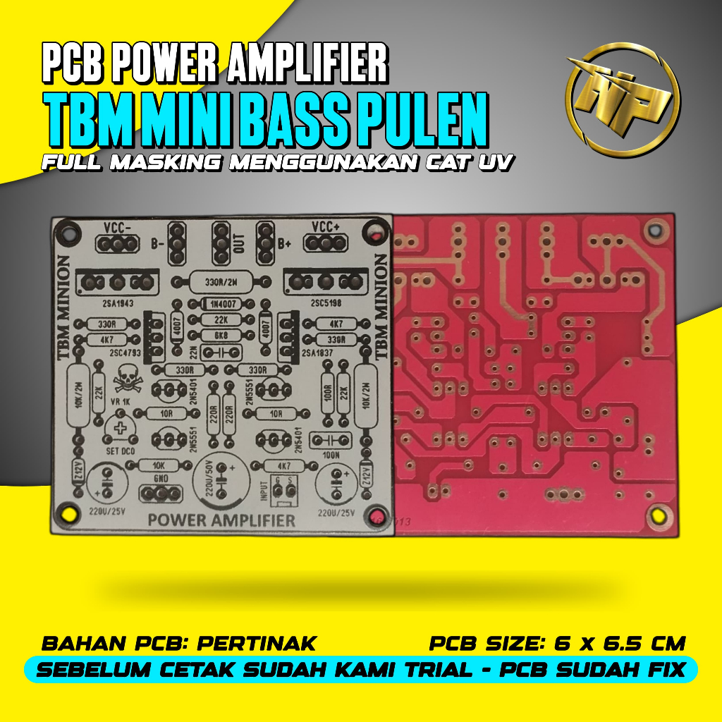 Jual NUR PCB - Pcb tbm mini sublow | PCB tbm mini midlow | tbm gempur ...