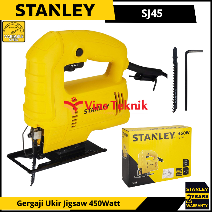 Jual STANLEY SJ45 Mesin Gergaji Ukir Jigsaw Jig Saw 450Watt SJ 45 ...
