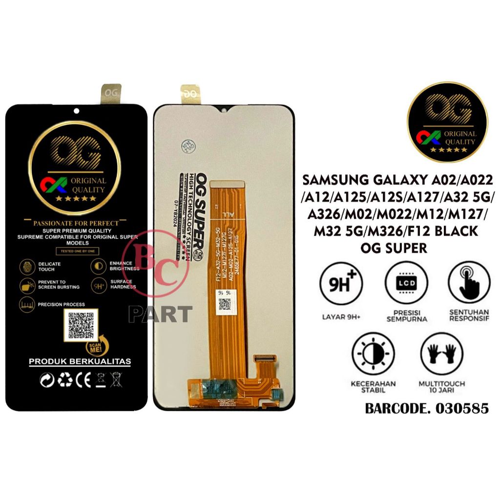 Jual LCD TOUCHSCREEN SAMSUNG A02 / A12 / A12S / A32 5G / M02 / M12 ...