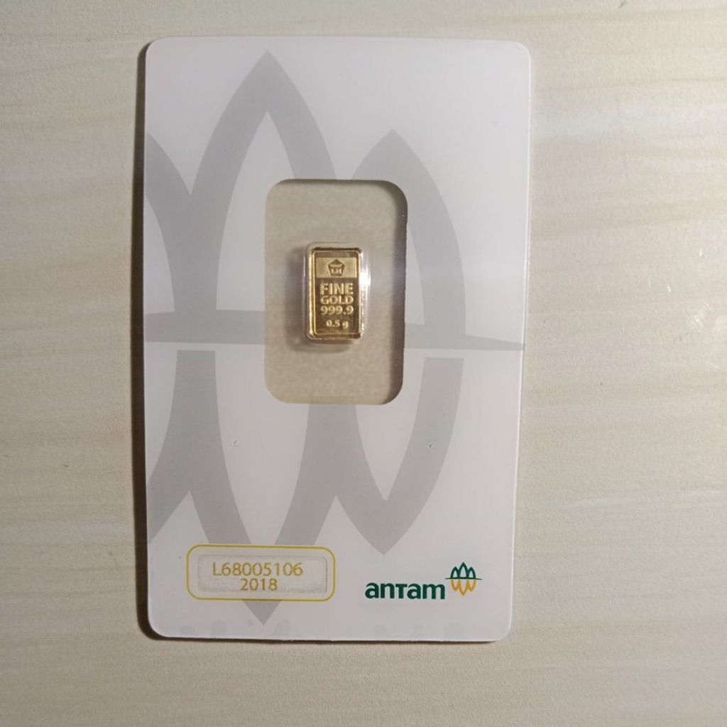 Jual Logam Mulia 0,5 gr 2018 antam | Shopee Indonesia