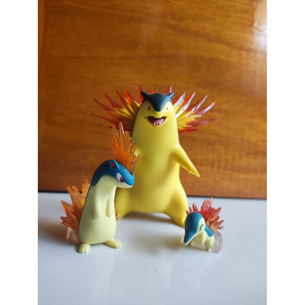 Jual Figure Pokemon scale world cyndaquil evolusi | Shopee Indonesia