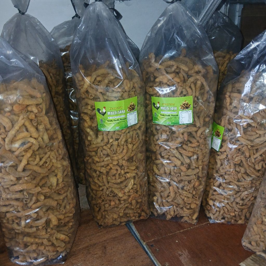 Jual RAHMAJAYA-SNACK KERIPIK USUS ORIGINAL GURIH RENYAH LEZAT | Shopee ...
