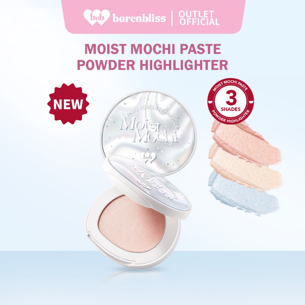 Jual BNB Barenbliss Moist Mochi Paste Powder Highlighter | Shopee Indonesia