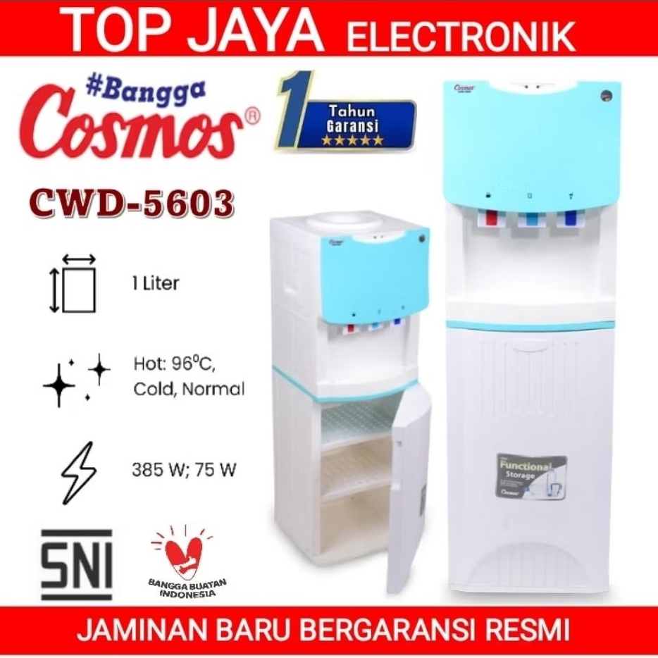 Jual DISPENSER COSMOS GALON ATAS CWD-5603/DISPENSER GALON ATAS COSMOS ...