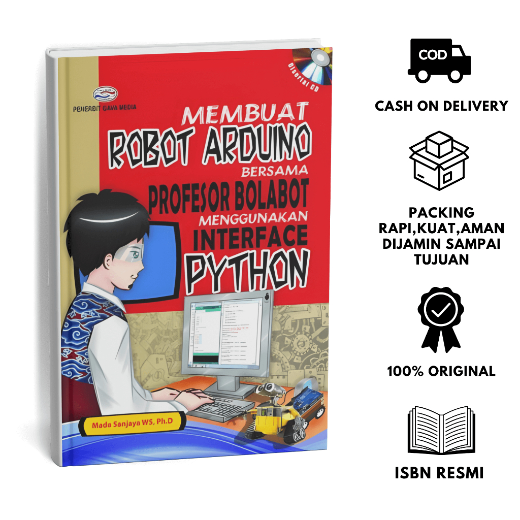 Jual Membuat Robot Arduino bersama Profesor Bolabot Menggunakan Interface Python | Shopee Indonesia