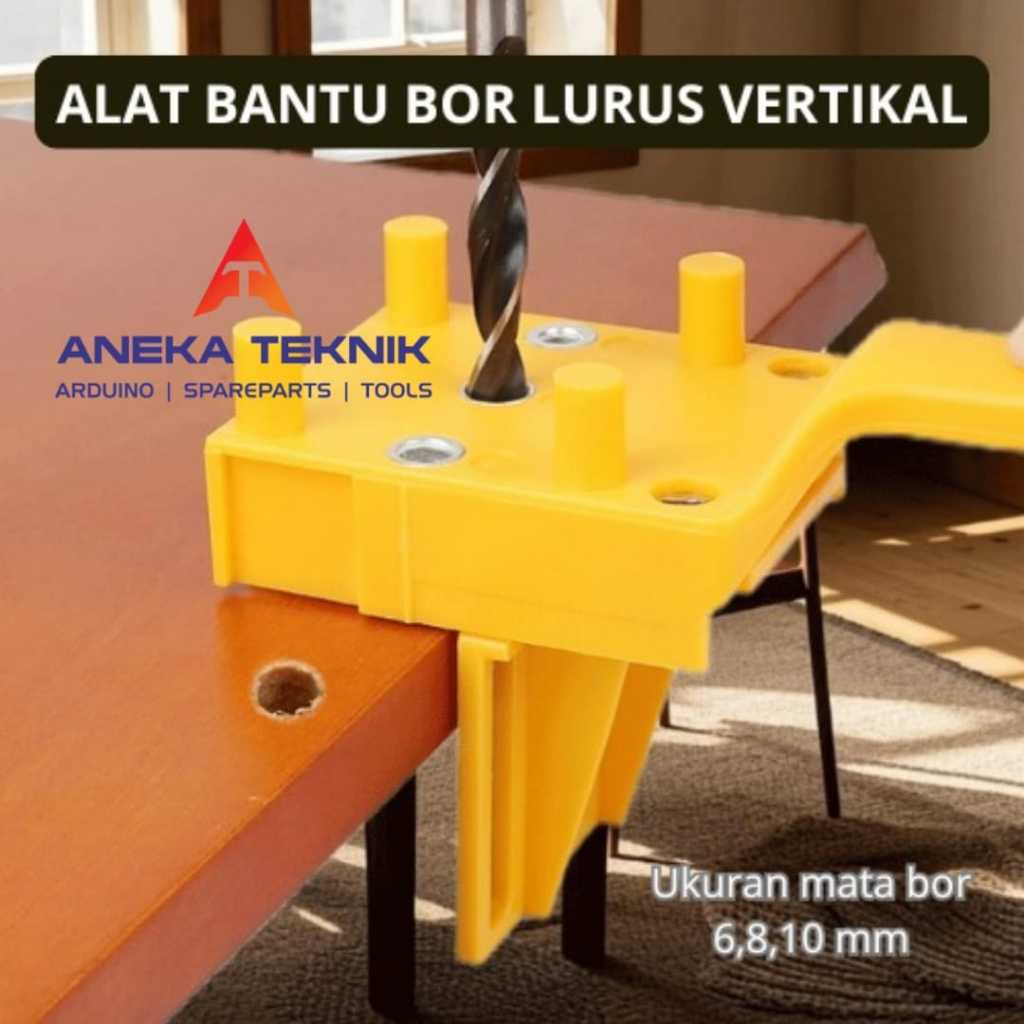 Jual Alat Bantu Bor Lurus Vertikal / Pelubang Quick Jig Dowel Locator ...