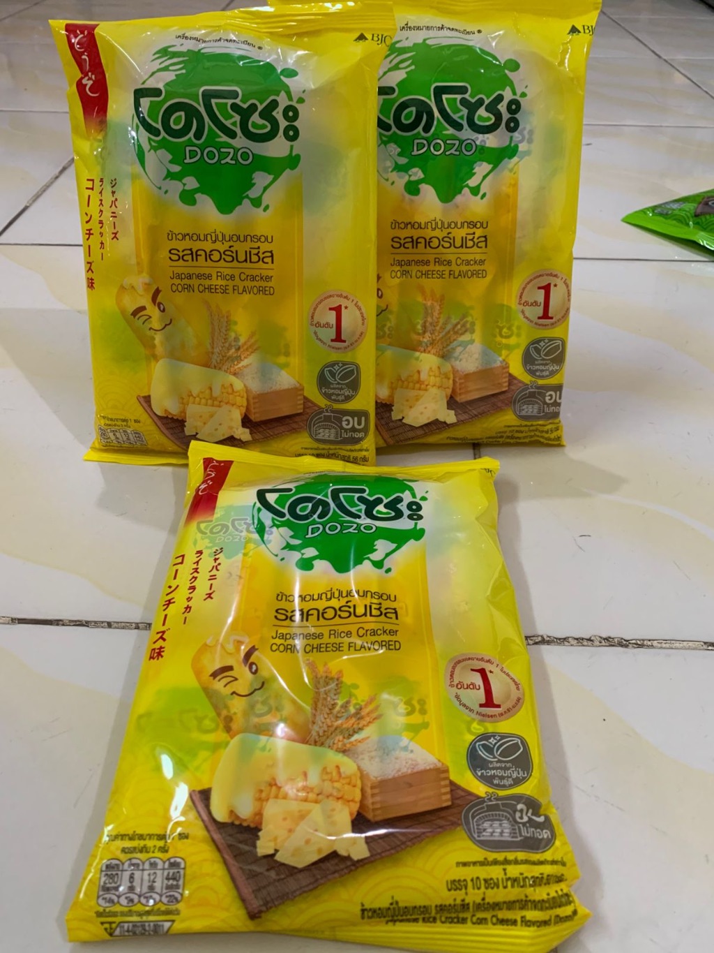 Jual Rice Crackers | Snack Bangkok | Dozo | Shopee Indonesia