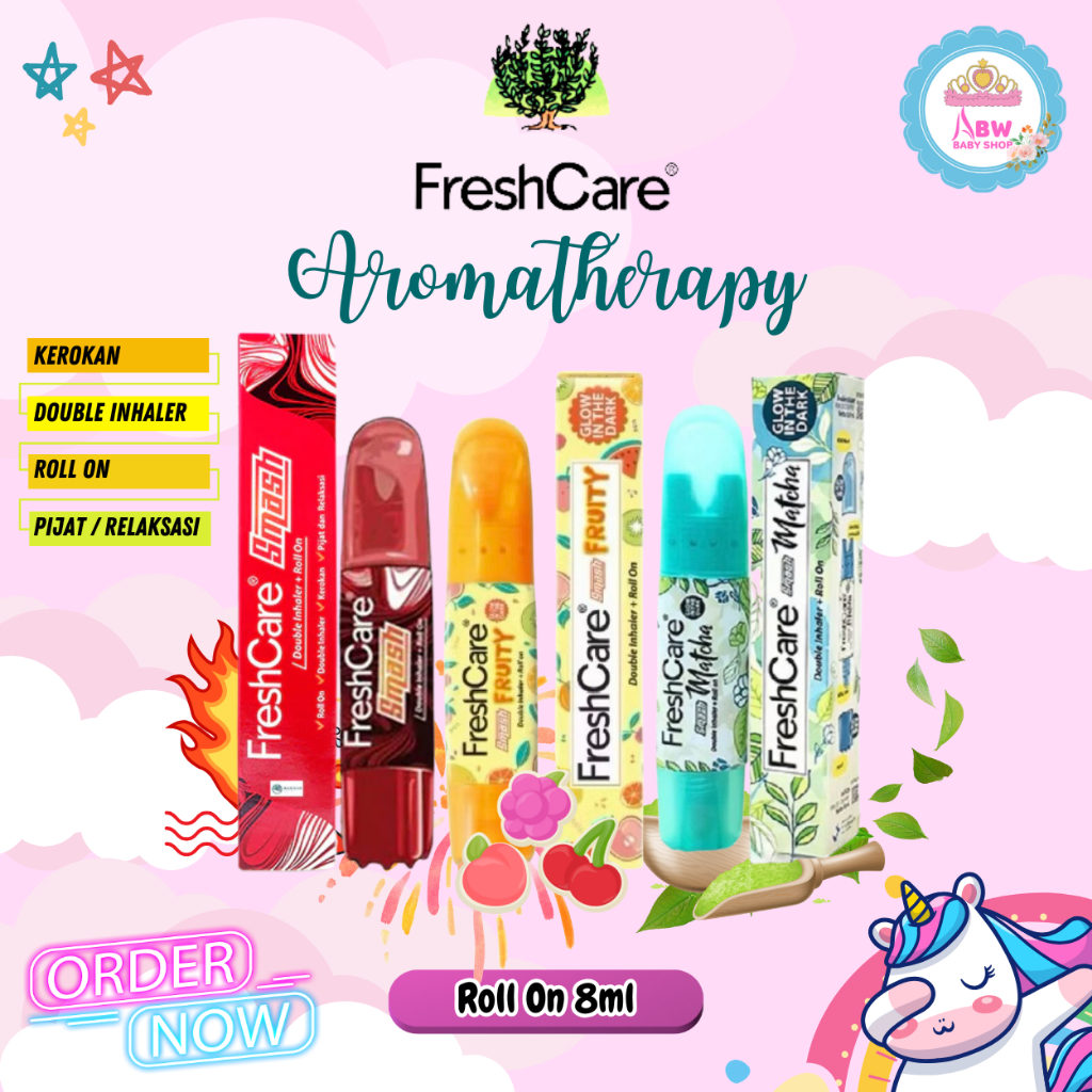 Jual Fresh Care Smash Matcha / Fruity / Hot Merah Aromatherapy Double ...