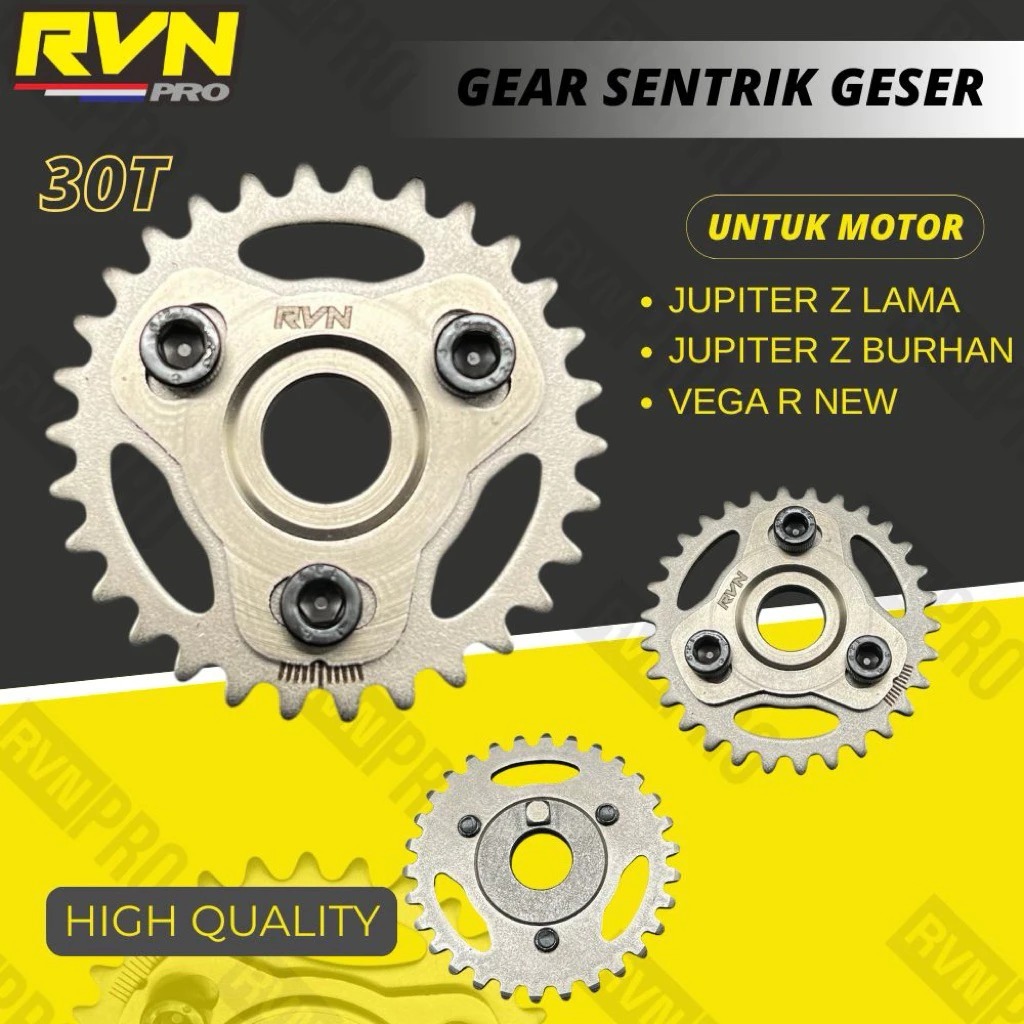 Jual TIMING GEAR GIR GIGI SENTRIK GESER RVN RACING JUPITER Z VEGA ADJUSTABLE TIMING GEAR RVN PRO ...