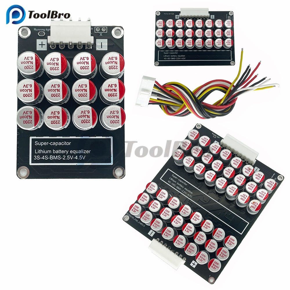 Jual Active Balancer 5A 4S 3S 7S 8S 16S Battery Equalizer Super ...