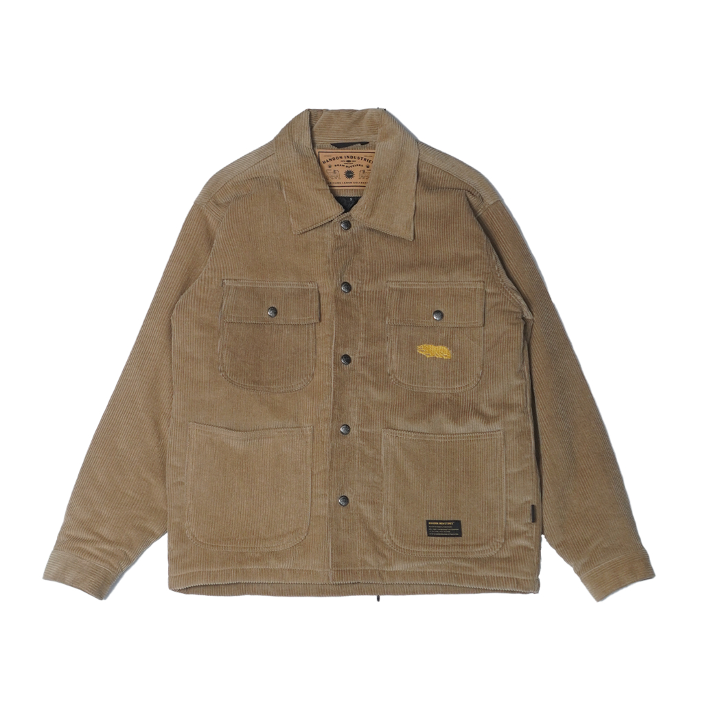 Jual Hanoon Industries – Chore Jacket Vintage Corduroy Cream Timber ...