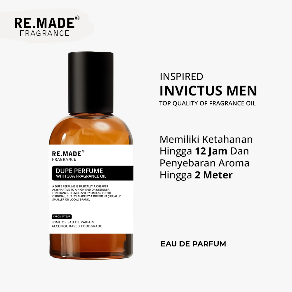 Jual Parfum RE.MADE Invictus Men Dupe by RE.MADE - Parfum Men | Shopee ...