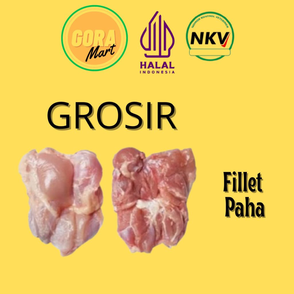 Jual FILLET DADA AYAM/FILLET PAHA AYAM 1Kg / Boneless Ayam 2kg | Shopee ...