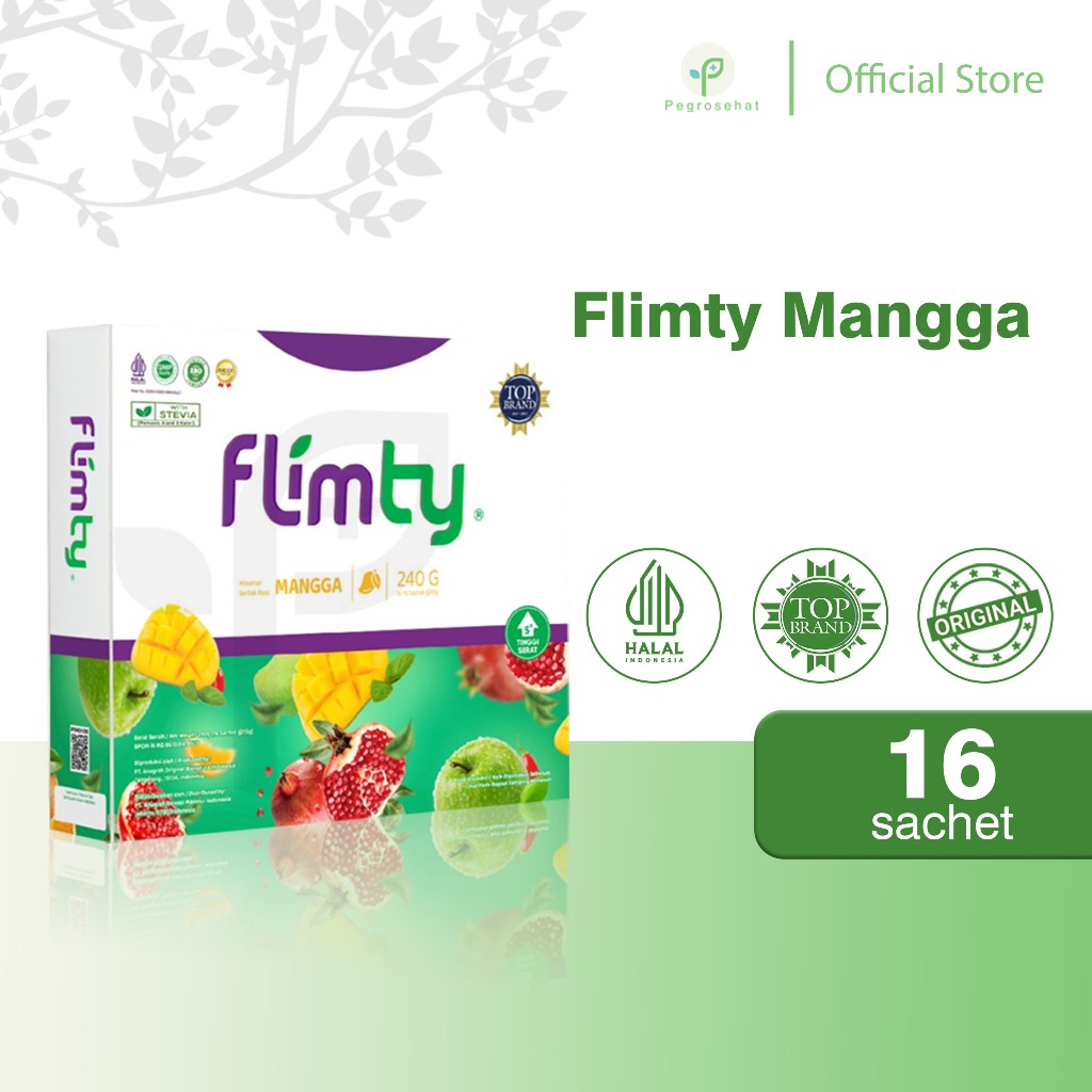 Jual Flimty Mangga - 1 Box (16 Sachet) | Shopee Indonesia