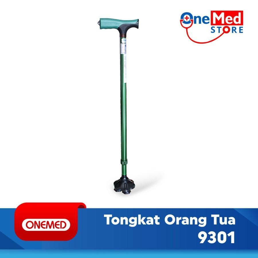 Jual ONEMED Tongkat Orang Tua Safety 9301 | Shopee Indonesia