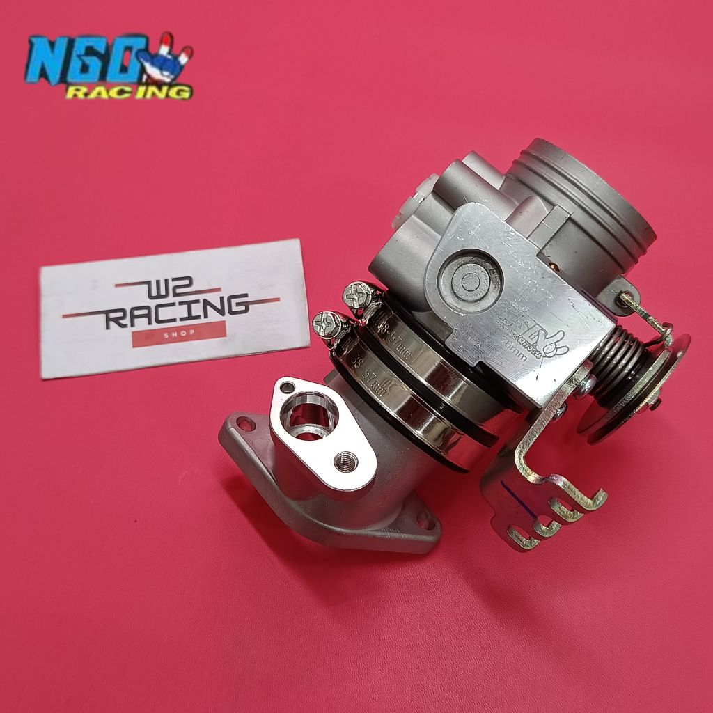 Jual Tb Throttle Body Racing Mx King 150 NGO Racing Original | Shopee ...