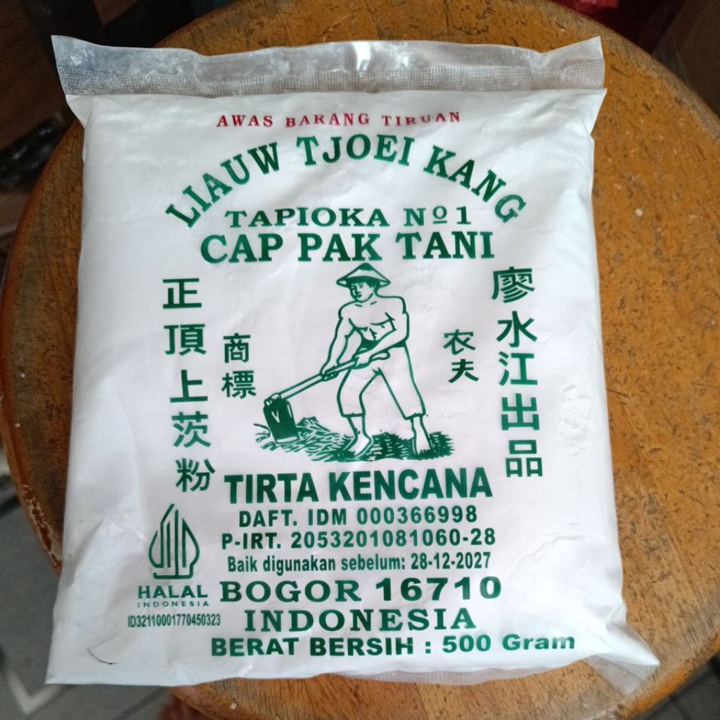 Jual Tepung Tapioka cap Pak Tani/Liauw Tjoei Kang | Shopee Indonesia