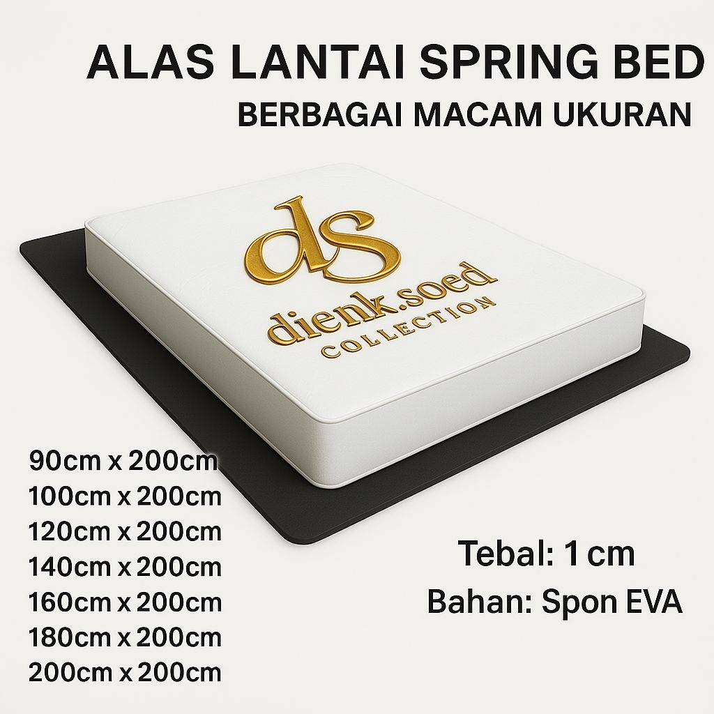 Jual Alas Lantai Spring Bed Tebal 1 cm Berbahan Spon Eva | Shopee Indonesia