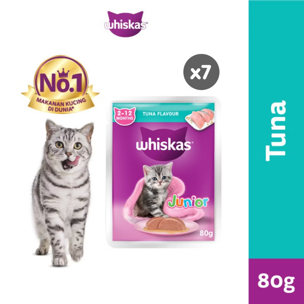 Jual Whiskas Pouch 80 gram All Variant 1 box isi 14 pcs | Shopee Indonesia