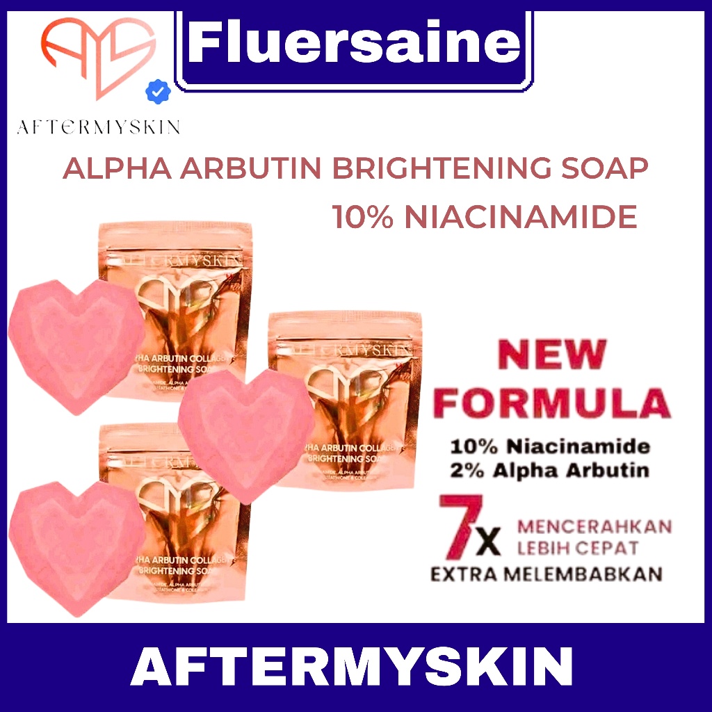 Jual ( 3 PCS ) Afterskin Alpha Arbutin Collagen Brightening Body Wash ...