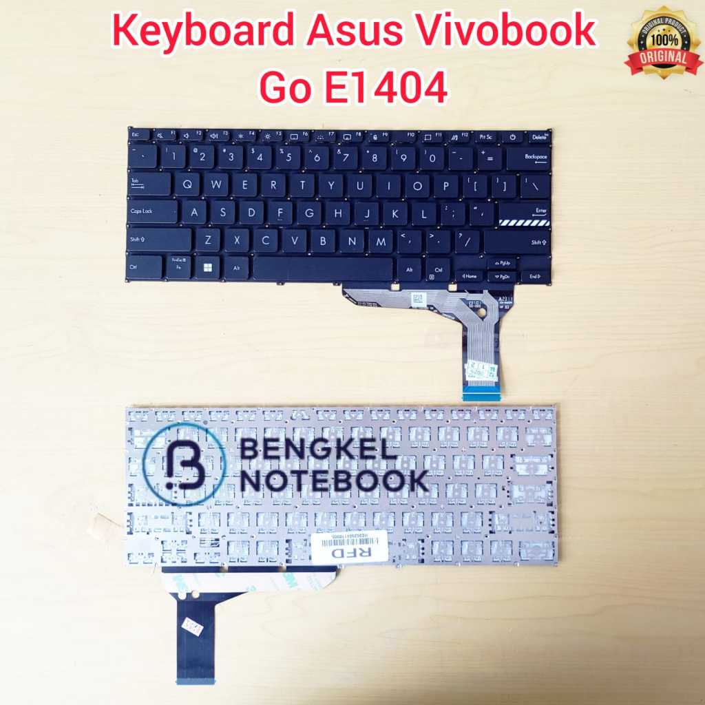 Jual Keyboard Asus Vivobook Go 14 E1404 E1404F E1404FA E1404G E1404GA ...