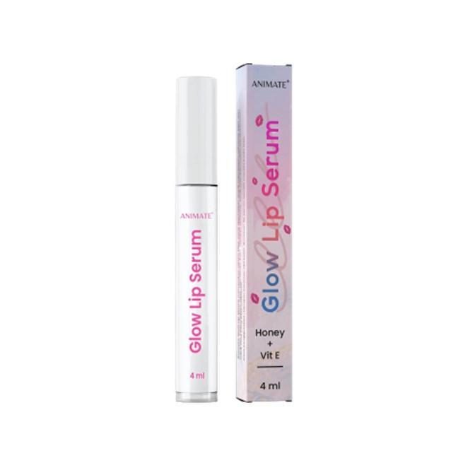 Jual Animate Glow Lip Serum With Honey + Vitamin E 4ml | Serum Bibir ...