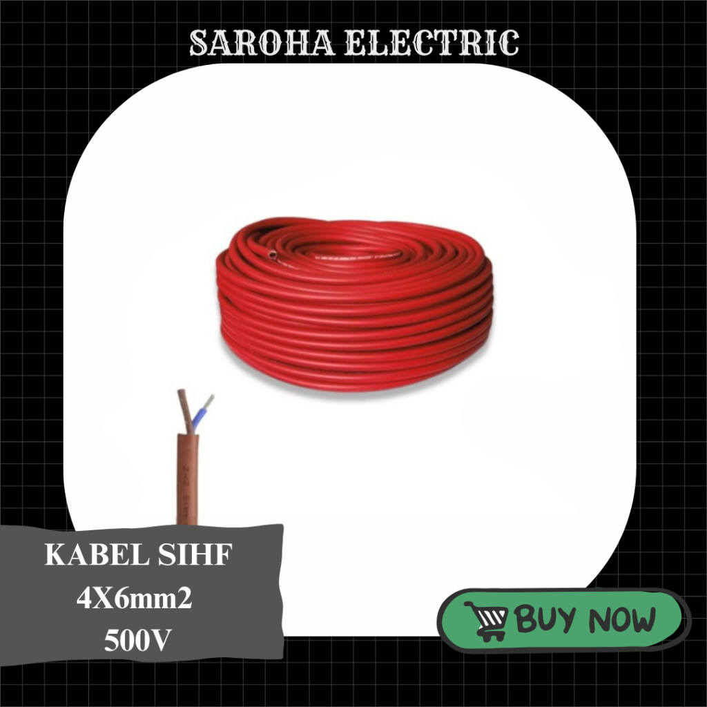 Jual KABEL SIHF 4X6mm2 *FIRST CABLE* | Shopee Indonesia