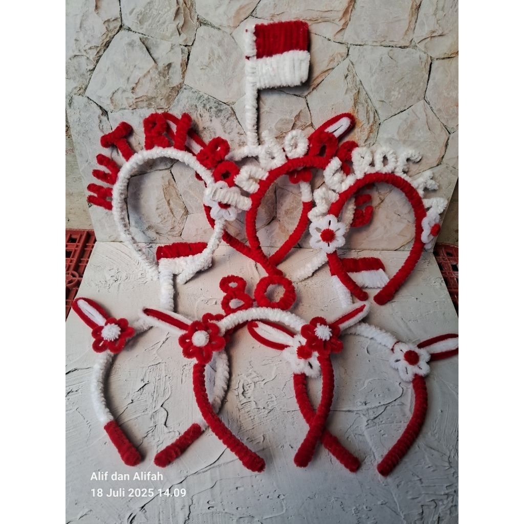 Jual Bando Bandana Merah Putih 17 Agustus Kemerdekaan HUT RI | Shopee ...