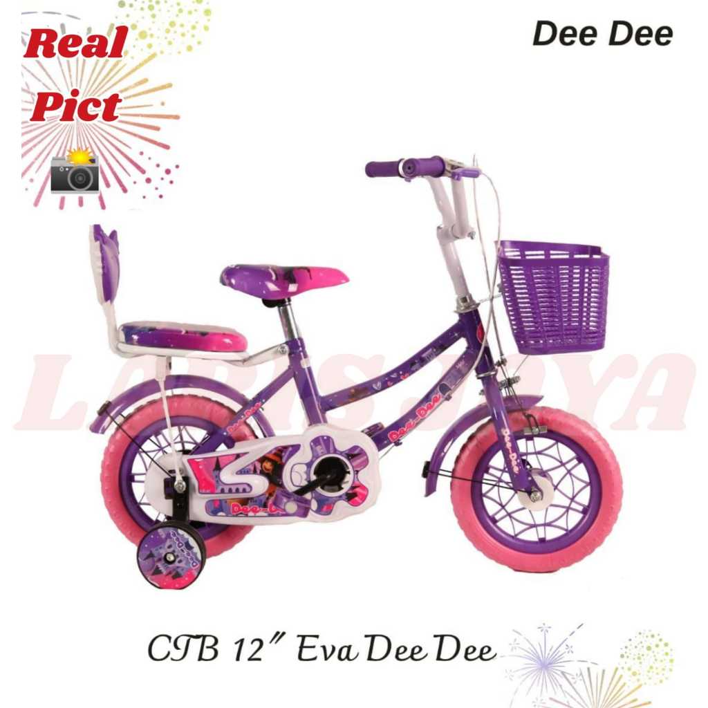 Jual SEPEDA ANAK MINI DEE DEE EVA 12 INCH SEPEDA ANAK PEREMPUAN TANPA ...