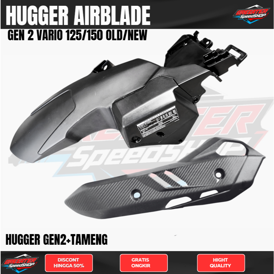 Jual spakbor kolong Hugger Air Blade Vienampart GEN 2 2025 Airblade AIR ...