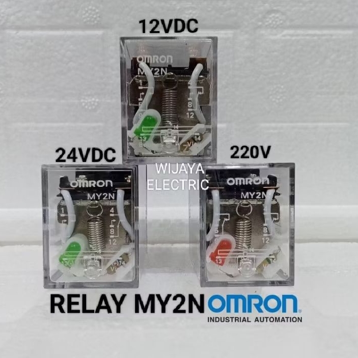 Jual relay MY2N/my2 12vdc 8pin original | Shopee Indonesia