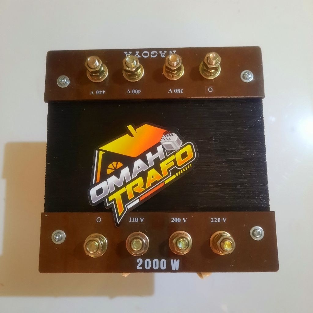 Jual trafo step up down isolasi 2000 Watt 380/400/440 - 110/200/220 ...