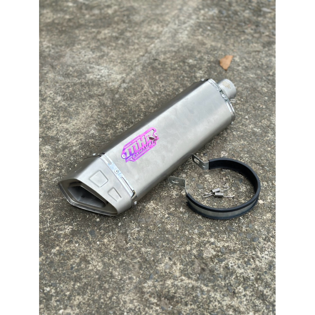 Jual SILINCER KNALPOT MHR EXHAUST TIPE MAGNIVIT SANBLASTING INLET 50 ...