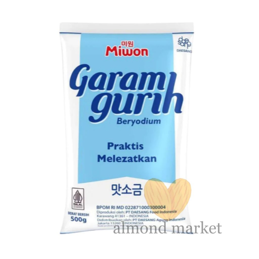 Jual Miwon Garam Gurih 500gr | Shopee Indonesia