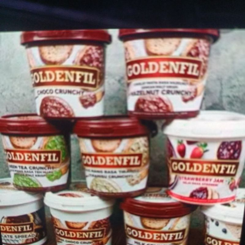 Jual GOLDEN FIL 1 KG COKLAT CRUNCHY ( 1 EMBER) | Shopee Indonesia