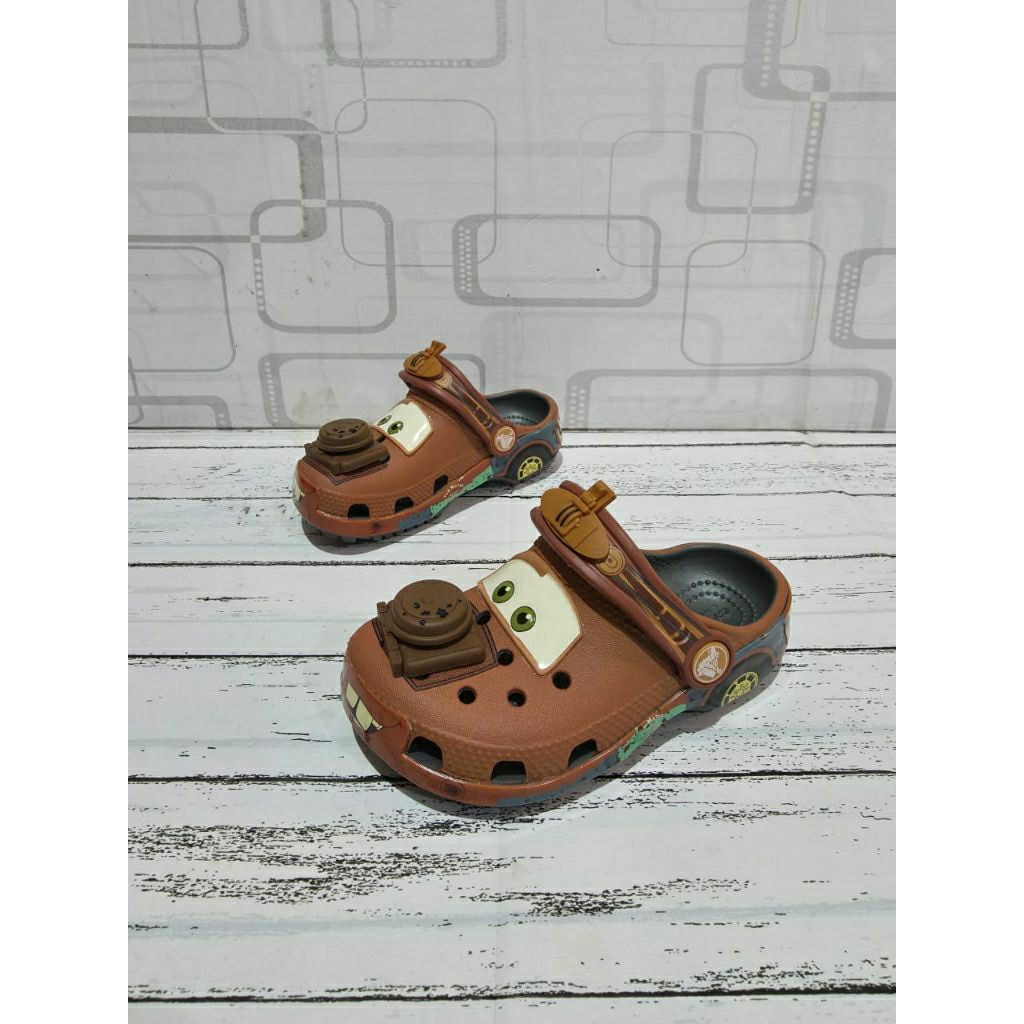 Jual CROCS CARS TOW MATER CLOG KIDS and JUNIOR | Shopee Indonesia