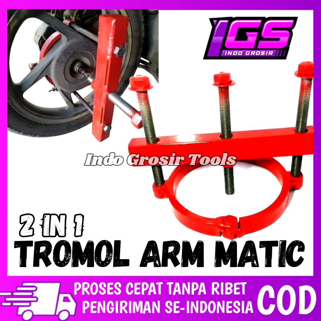 Jual DISCON12.12 TREKER Tarik Tromol 2 in1 Alat Lepas Tromol Motor ...