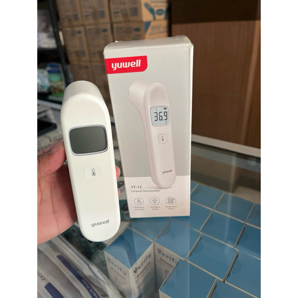 Jual Thermometer Infrared yuwell YT-1C | Shopee Indonesia