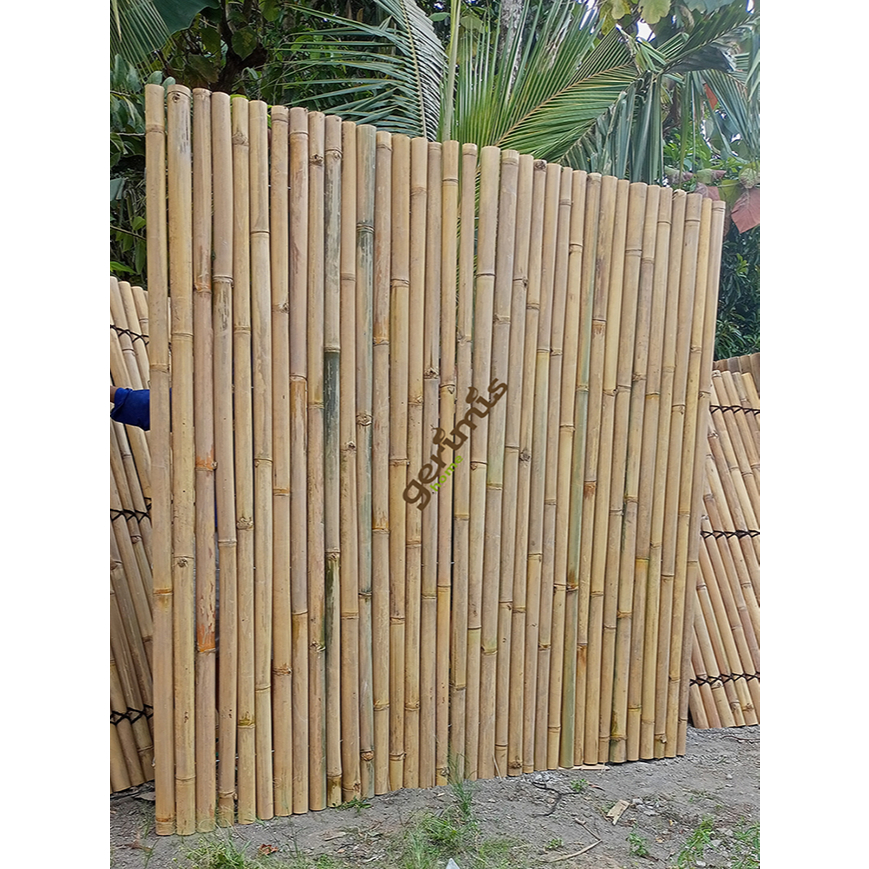 Jual pagar bambu utuh roll | Shopee Indonesia