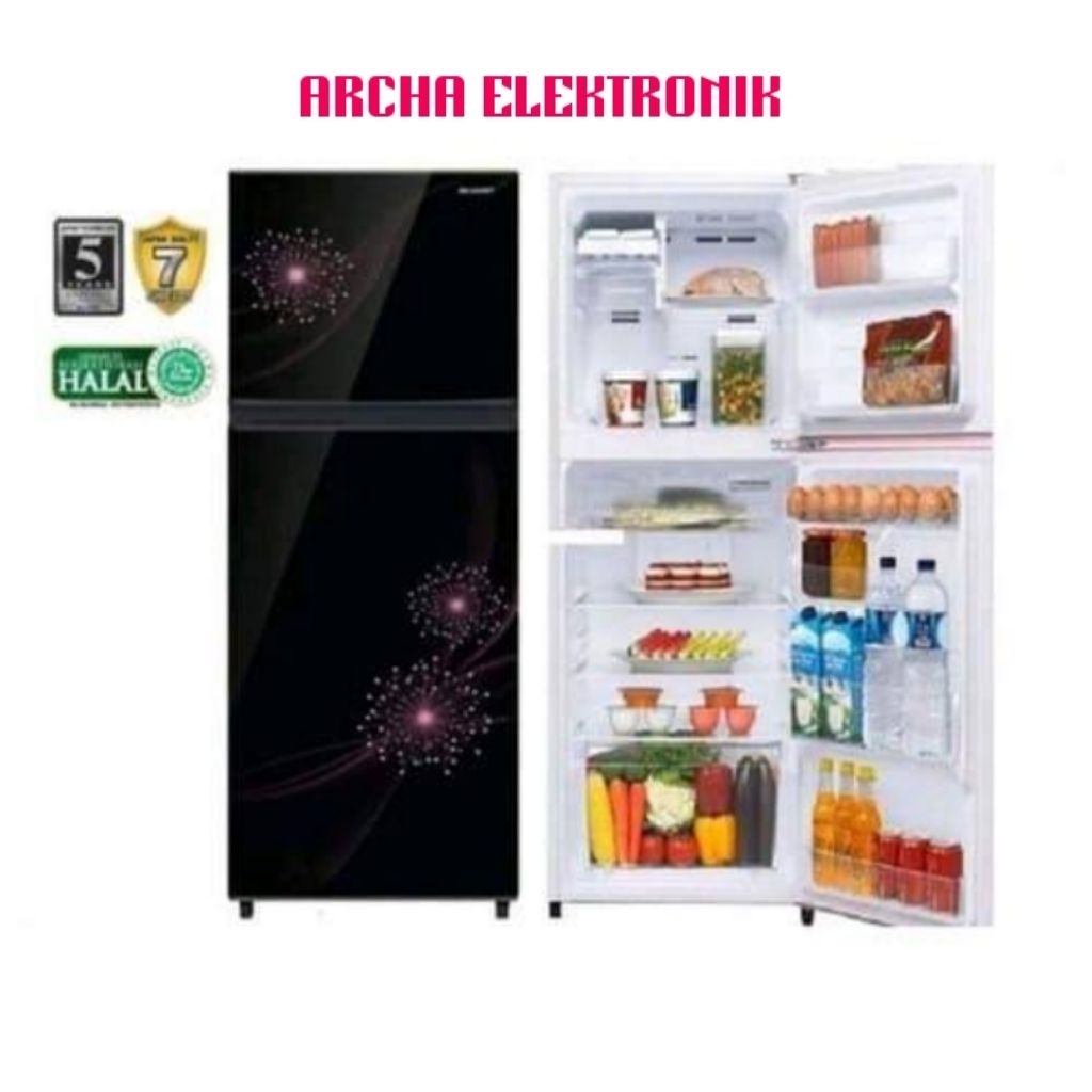 Jual KULKAS SHARP 2 PINTU JUMBO SJ - 317 MG - DB/DP GARANSI 5 TAHUN ...