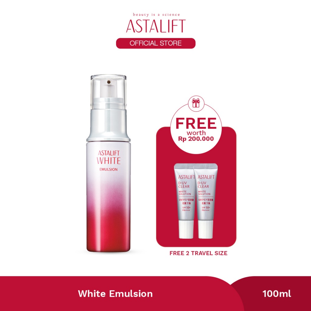 Jual ASTALIFT WHITE EMULSION 100 ML - MOISTURIZER - SKINCARE - DAY CREAM - ASTAXANTHIN ...