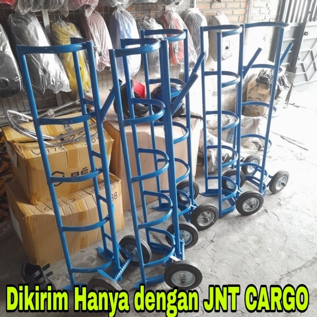 Jual Trolley Troly Troli gas elpiji 3kg susun 5 trolli trolly galon ...