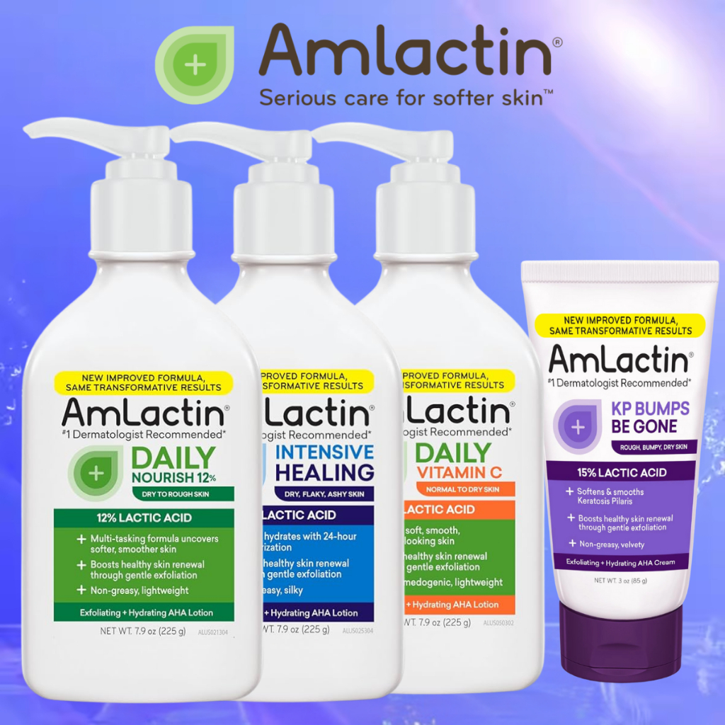 Jual Amlactin Moisturizing Body Lotion / Amlactin Intensive Healing ...