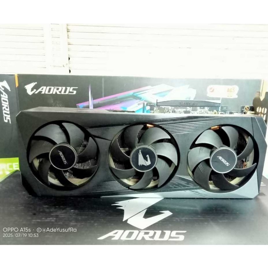 Jual VGA GIGABYTE AORUS GEFORCE RTX 3060 Ti ELITE 8G 256 BIT VGA CARD ...